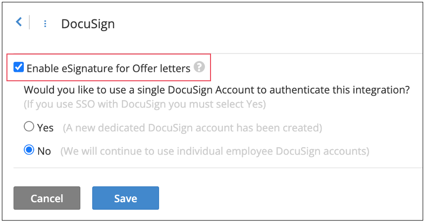 Getting Started with DocuSign – Jobvite