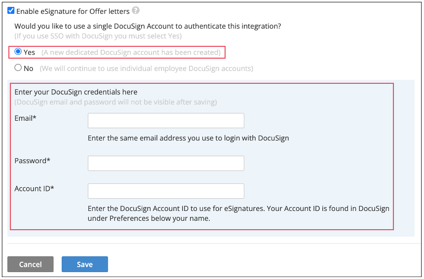 Getting Started with DocuSign – Jobvite