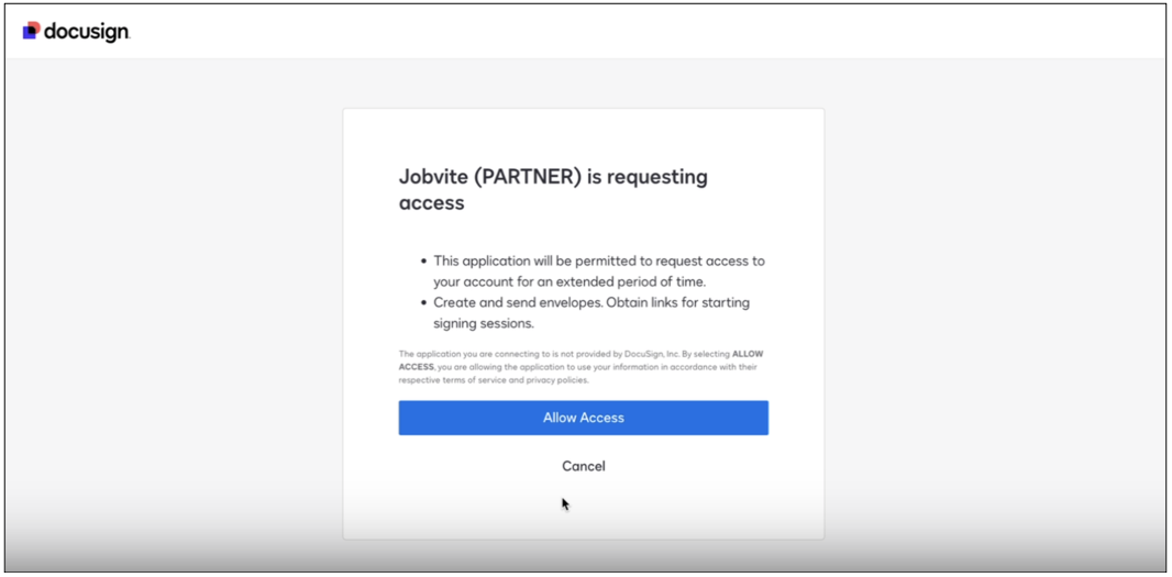 Getting Started with DocuSign – Jobvite Help Center