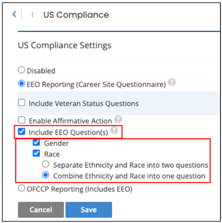 US Compliance Settings – Jobvite Help Center