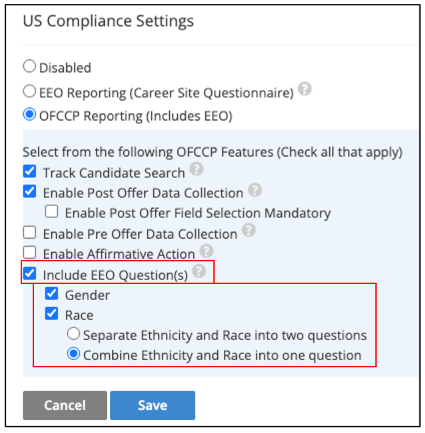 US Compliance Settings – Jobvite Help Center